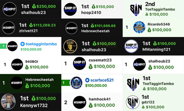 Winner's Circle | Ship It Nation